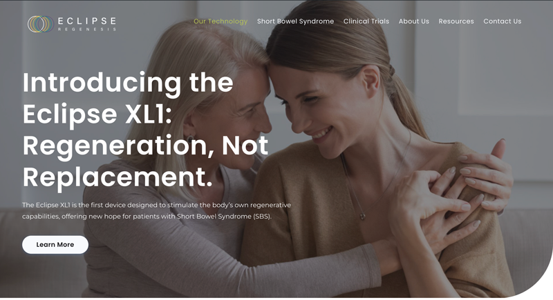 Eclipse XL1 Device | Regenerating Intestinal Tissue for Short Bowel ...